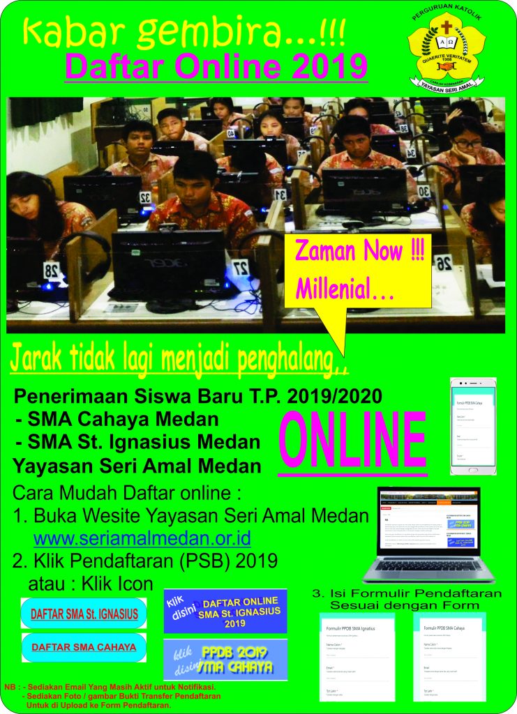Pendaftaran Online 2019… – Portal Yayasan Seri Amal